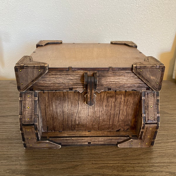 Mimic Chest Laser Cut Files: SVG, PDF, CDR (digital Product) - Etsy