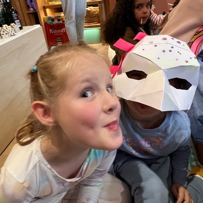 Finch Papercraft Mask Template, Low Poly Paper Mask, Unique Costume ...