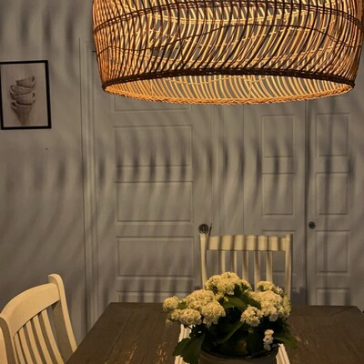 Fila Rattan Pendant Light. Kitchen Decor. Living Room Interior Decor ...