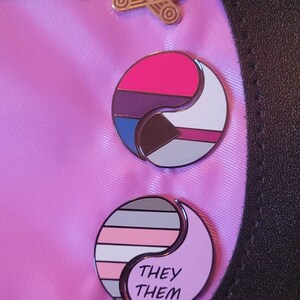 Progress Pride Bar Pin Subtle LGBT Accessory Minimalist Enamel - Etsy