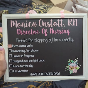 Shared Office Door Sign,office Sign for Two People,co-workers Door Sign ...