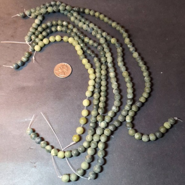 Genuine 8mm Connemara Marble Beads Irish National Gemstone. Jewelry ...