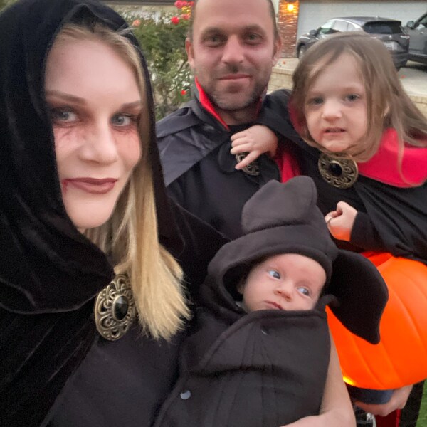 Newborn Pink Sally Baby Bat Swaddle Blanket / Infant Fleece Sleep Sack ...