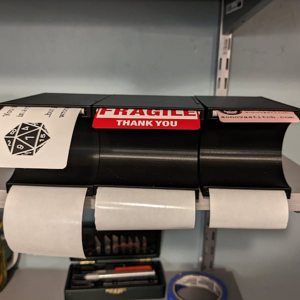 Label / Sticker Dispenser for Small Business - Various Sizes Available ...