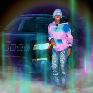 Iridescent Tropical Leaves Digital Paper Seamless Jungle Leaf | Etsy