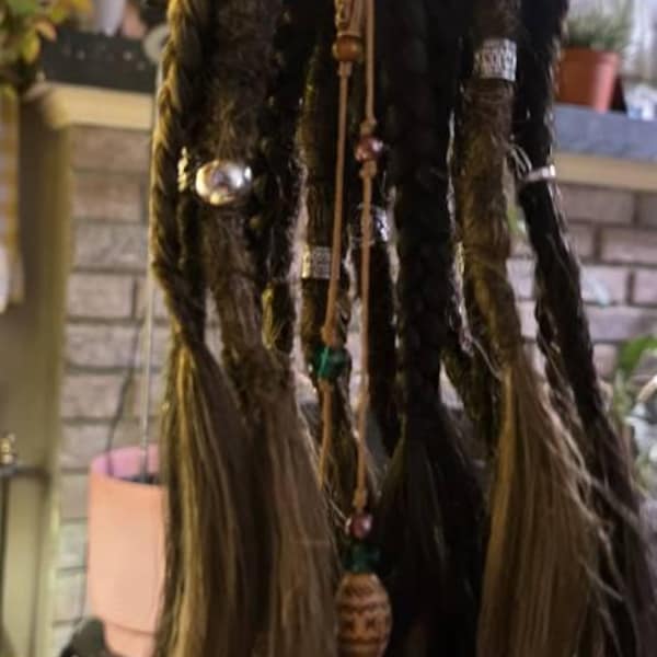 Boho Dreads Set in Autumn Colors – Kanekalon Synthetic Dreadlocks With ...
