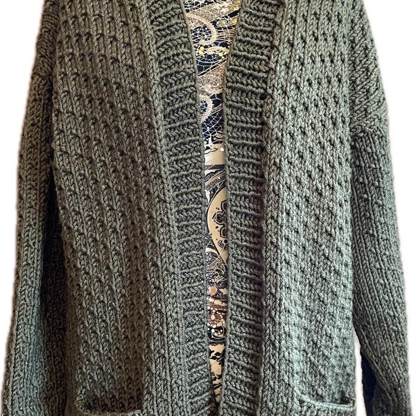 The Cascade Cardigan Crochet Pattern - Etsy