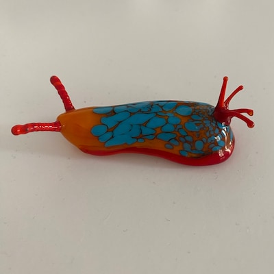 Nudibranch Sea Slug Glass Sculpture Slug Figure Sea Slug Bunny Sea Slug ...