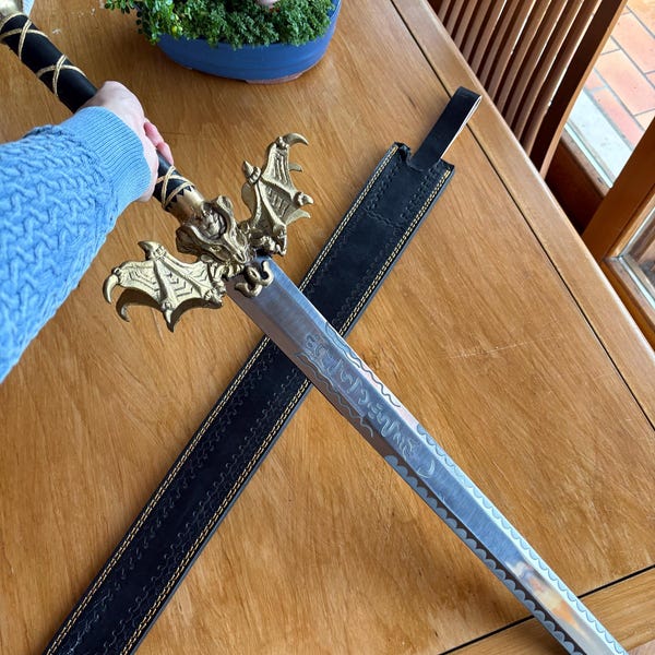 Merlin Excalibur Sword – Handmade King Arthur Collectible, Medieval ...