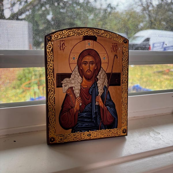 Icon of St. John of Shanghai and San Francisco Wonderworker. High ...