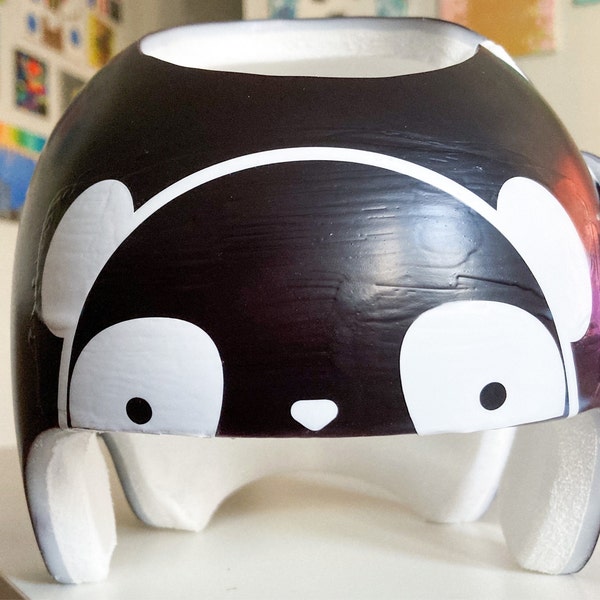 Panda Peeking Vinyl Decal Car Window Bumper Sticker Funny Cute Pandas ...