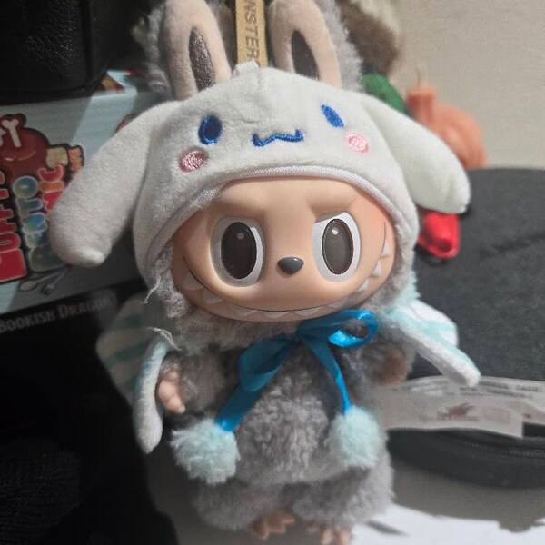 Labubu Frog 2 Piece Outfit Set Have a Seat Macaron Fashion Trend - Etsy