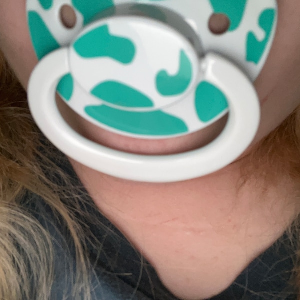 Cow Print ADULT Pacifier (custom Color) - Etsy