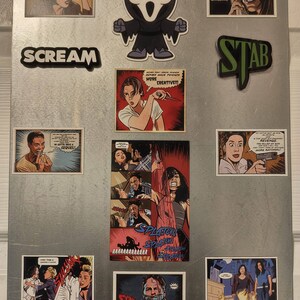 Scream Inspired Ghostface Happy Birthday Cake Topper - Etsy