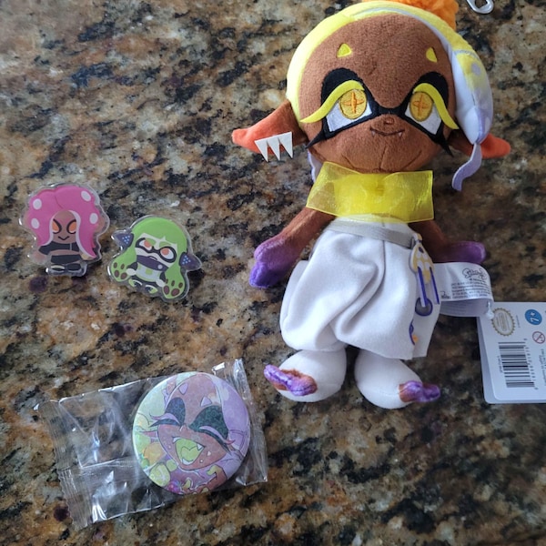 Splatoon Buttons LARGE - Etsy