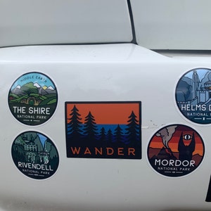 Cycling Sticker Set Bike Decals for Car Windows or Water Bottles ...