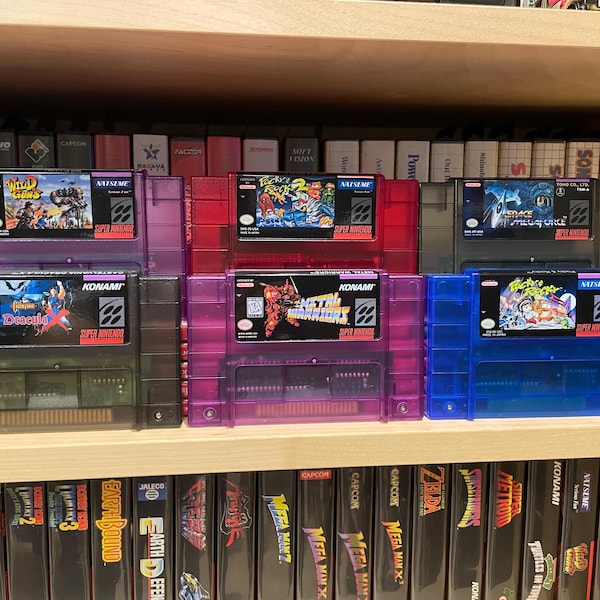 SNES Cartridge Labels - Etsy