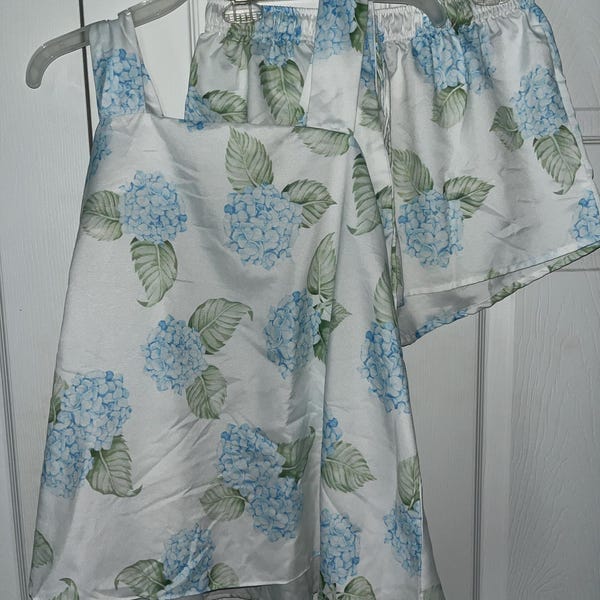 Premium Light Blue Bridesmaids Robes Dreamy Angel Song Pattern Soft ...