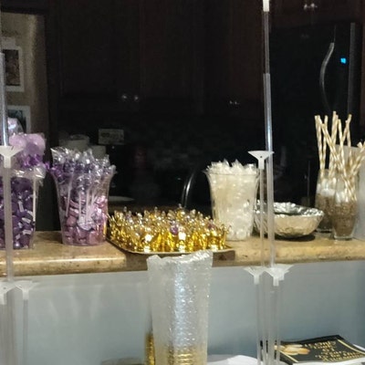 50 Silver Bling Cake Pop Sticks 6 Inch Sticks - Etsy