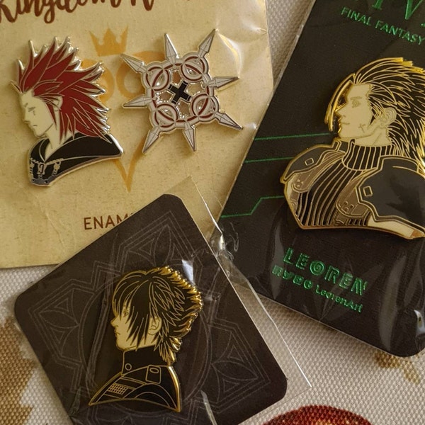 Final Fantasy VII Remake / FF7R - Hard Enamel Pin - Etsy