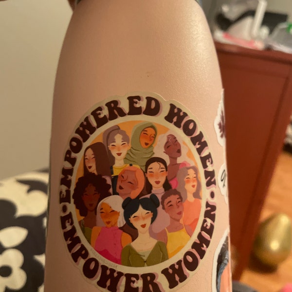 Empowered Women Empower Women Sticker | Feminist Sticker for Laptop ...