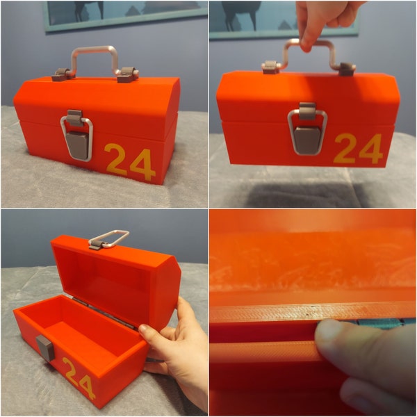 Team Fortress 2 Engineer Toolbox | 3D Printed TF2 Engineer Tool Box ...
