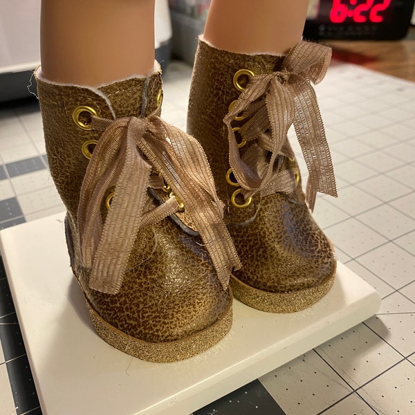 Combat Boots 18 Inch Doll Clothes Shoe Pattern Fits Popular 18" Dolls ...