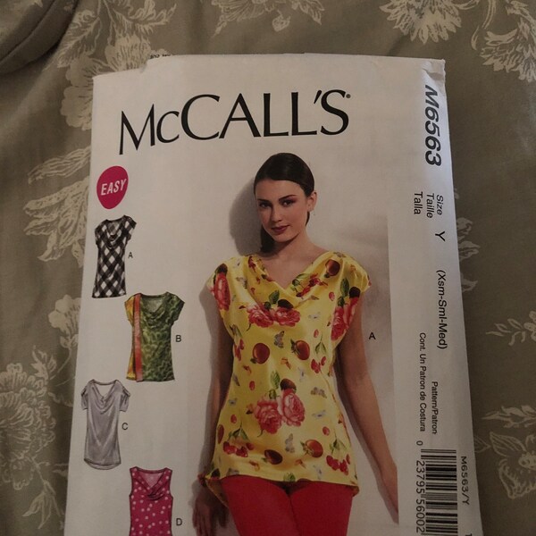 Simplicity 9830 Misses Pullover Jumper Length & Neckline Options ...