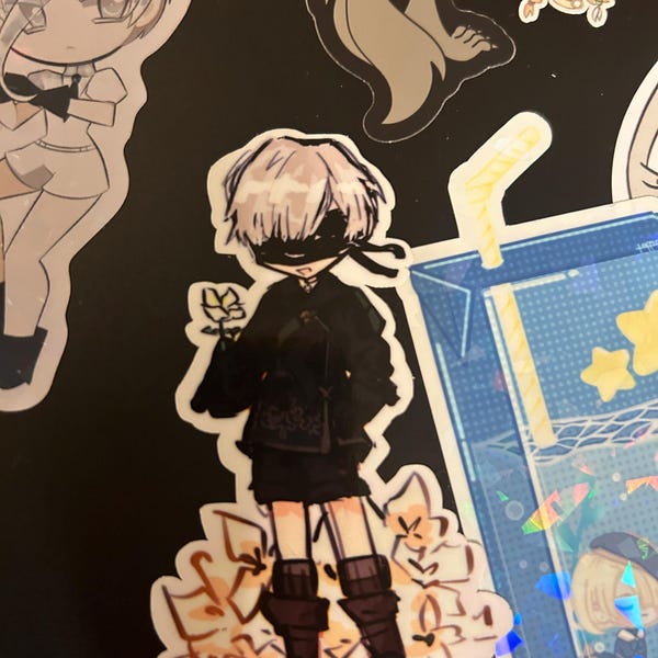 Zenless Zone Zero Stickers Miyabi Yanagi Harumasa Stickers Decals ...