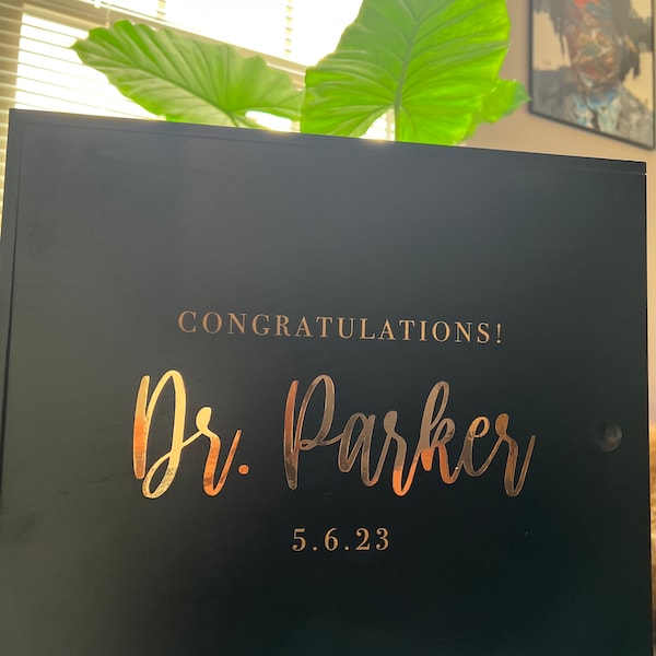 Personalized Wedding Card Drop Box | Engraved Slidetop Wood Box With ...