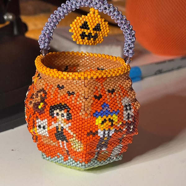 Magic Potion Bottle Pattern, Brick Stitch Christmas Ornament Pattern ...
