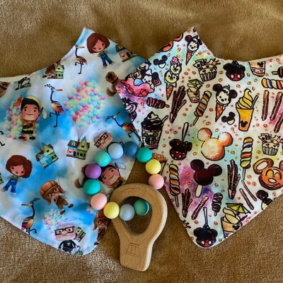 Magical Food Bandana Bib Modern Baby Gift Baby Bandana Bib - Etsy