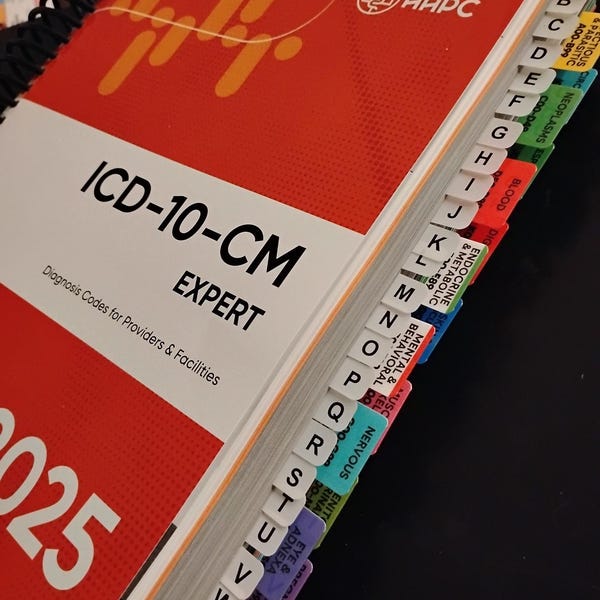2025 ICD-10-CM - Tabbing System | Medical Coding Tabs | Book Tabs (book ...