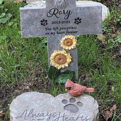 Personalized Pet Cross/grave Cross/memorial Cross/dog Memorial Cross ...