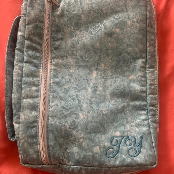 Embroidered Personalized Succulent Zippered Bible Book Cover, Bible ...