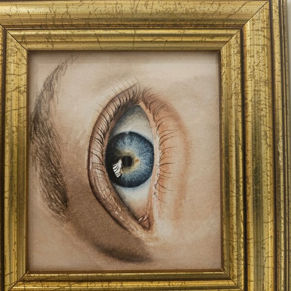 Custom Lover's Eye Pendant/ Personalized Memory Locket Necklace/ Custom ...