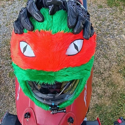 Motorcycle Helmet Cover Motorbike Funny Heeds Crazy Case - Etsy