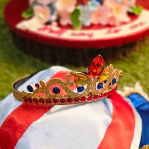 Birthday Crown, Crown Headband, Birthday Crown Headband With Age, Baby ...