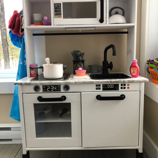 MEGA DUKTIG Sticker Pack 14PC IKEA Play Mud Kitchen Decal Set Bundle ...