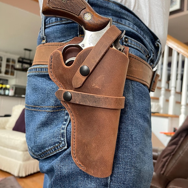 Smith & Wesson Model 19 (K Frame) Revolver Holster - Etsy