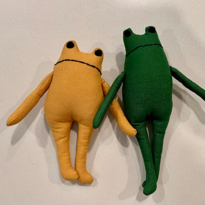 Pdf Pattern Leggy Frog Sewing Tutorial Cute Stuffed Frog Pattern Easy ...