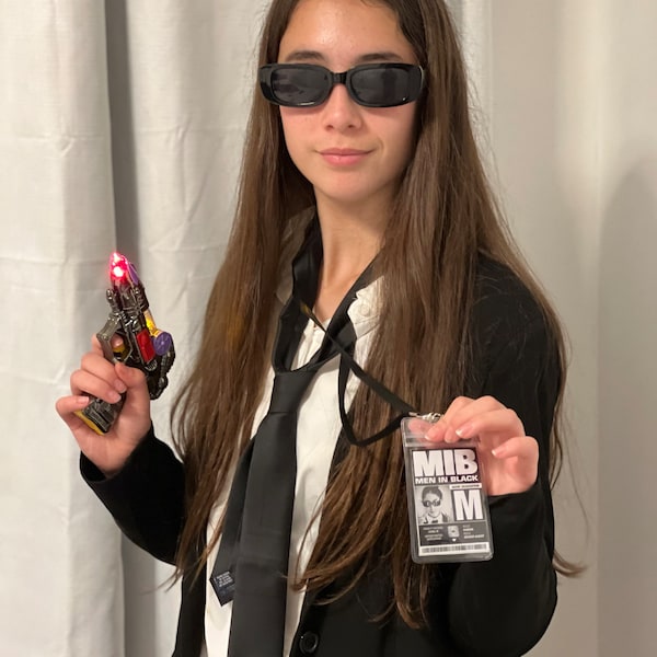 Personalized MIB Men in Black ID Card Personalized Agent - Replica Prop ...