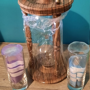 One Hour Hourglass, Just Married Ceremony ,wedding Gift,unity. - Etsy