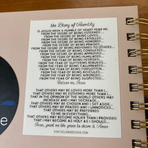 Litany of Humility Sticker Catholic Vinyl Sticker Indoor Outdoor Use ...