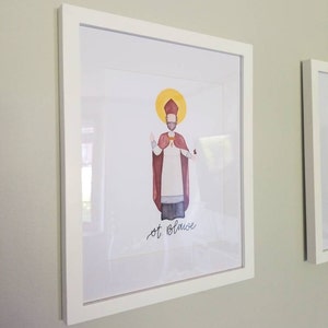 Custom Saint Print Saint Print Saint Card Catholic Gift - Etsy