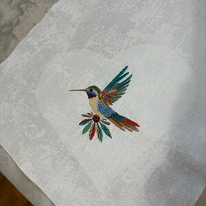 Folk Art Bird Embroidery Design - Etsy