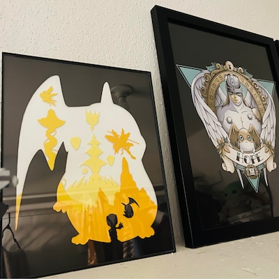 Patamon Paper Art Digimon - Etsy
