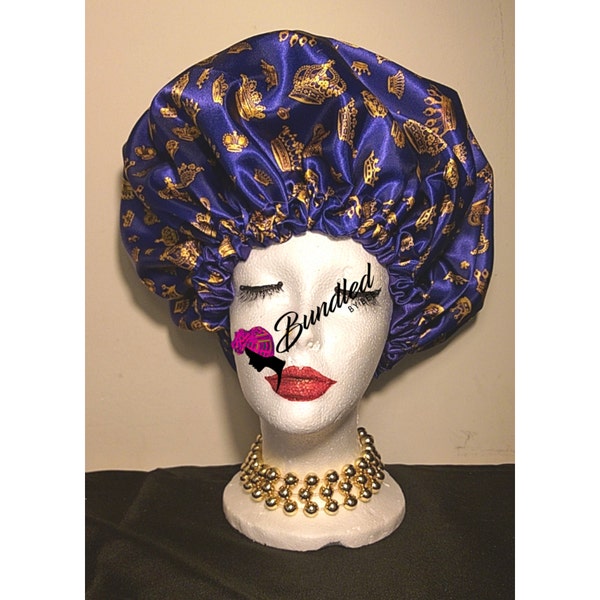 Royal Fabric - Royal Crowns - Gold on Purple by Lavaguy - Queen King ...