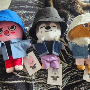 Skzoo Suit, Formal Skzoo Outfits, Suit and Tie Doll Clothes, Stray Kids ...