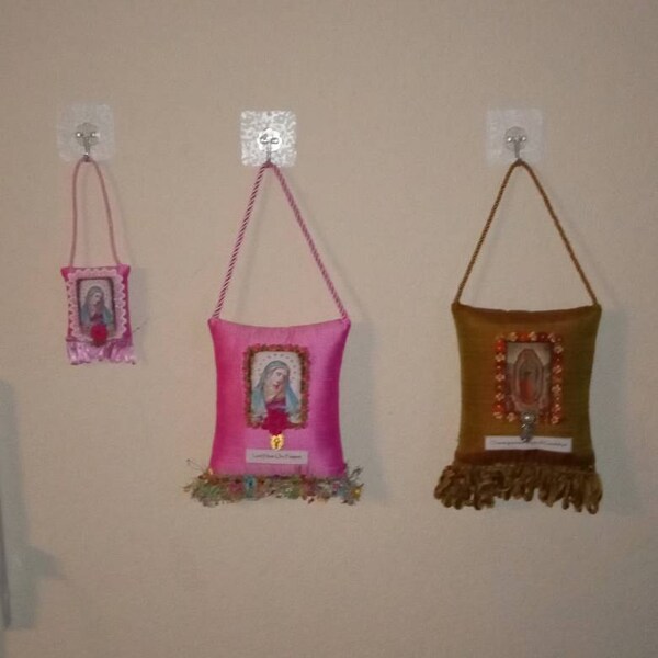 Saint Michael the Archangel Scented Hanging Sachet. Communion, Baptism ...